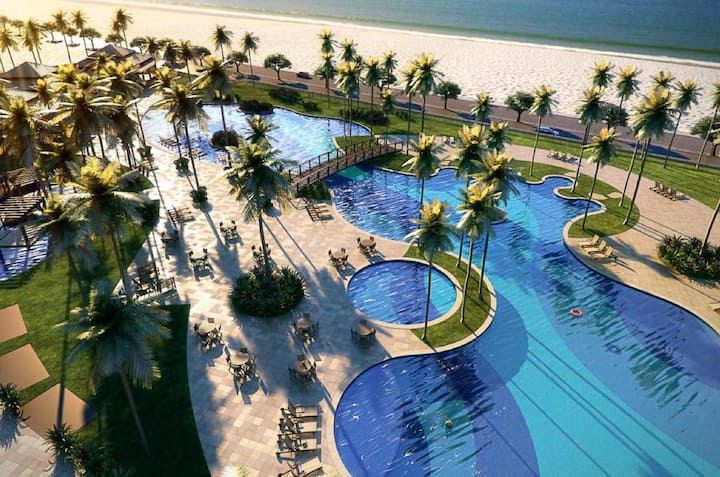 Golf Ville Resort O Paraíso é Aqui!- Apto Nascente - Aquiraz