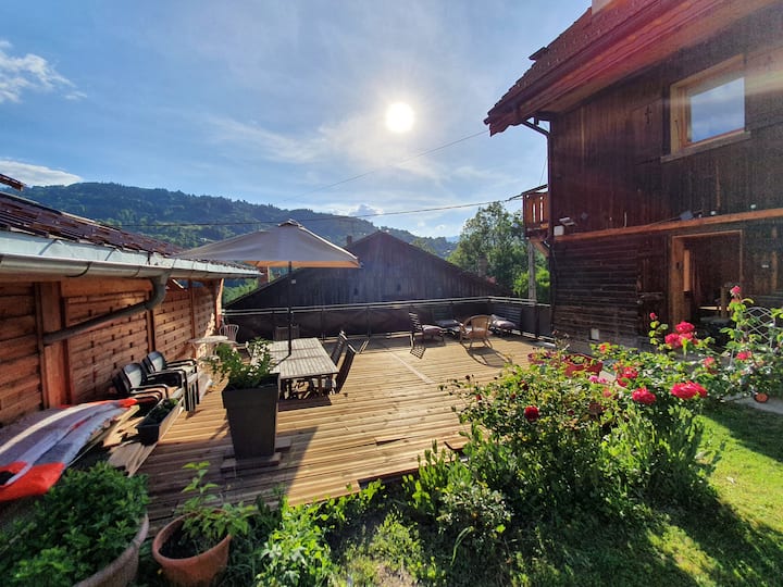 Chalet Cosy, La Terrasse Du Mont Joly . - Haute-Savoie