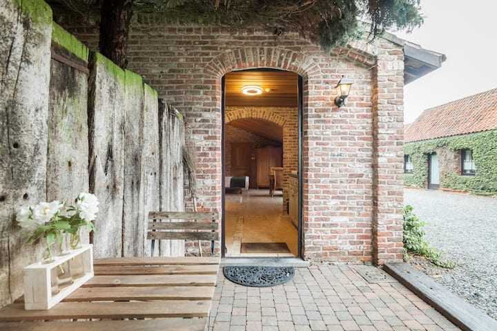 |Cottage2p|free Bikes|fireplace|garden|lake|8km Dt - Wetteren