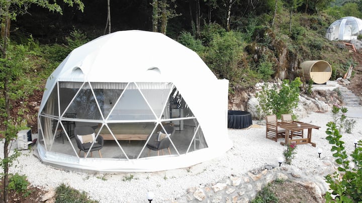 Zen Relaxing Village 
Geodesic Dome 1 - Montenegro