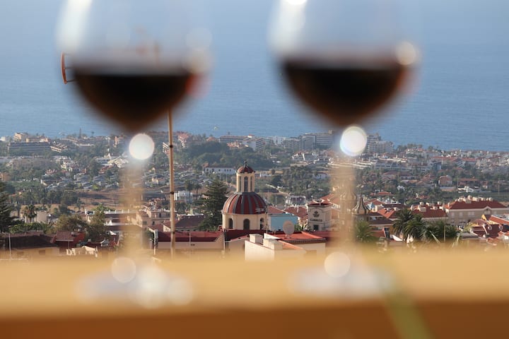 Teide- Und Meerblick In La Orotava - Casa Entera - Tenerife
