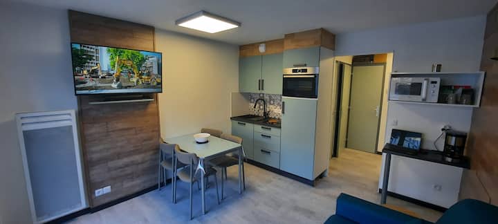 Allevard 106 - T2 - Ski, Rando, Cure, Télé Travail - Allevard