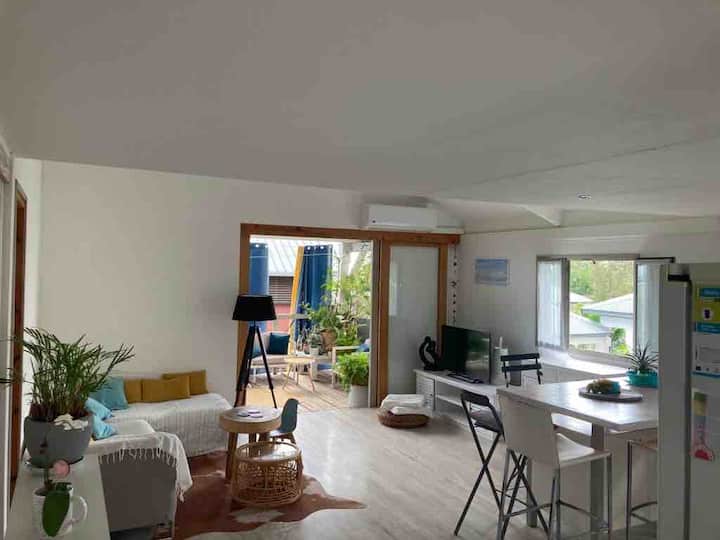 Appt Central , Lagon 150 Mètres - Saint-Leu
