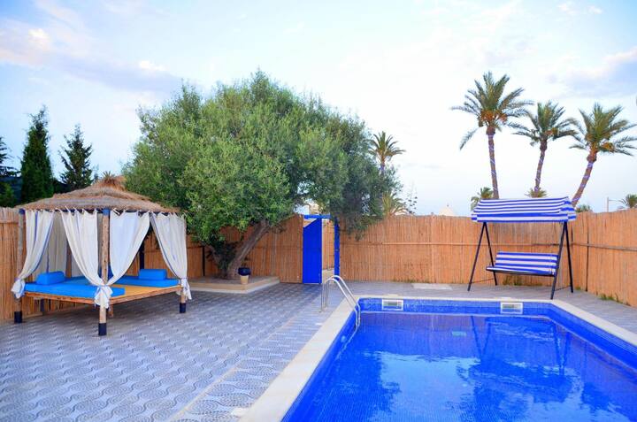 Villa El May, Piscine Privative Située à Djerba - Dzserba