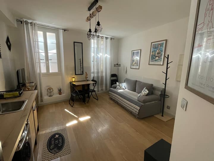 Appartementt2 Cosy à 30 M De La Plage
Plein Centre - Collioure