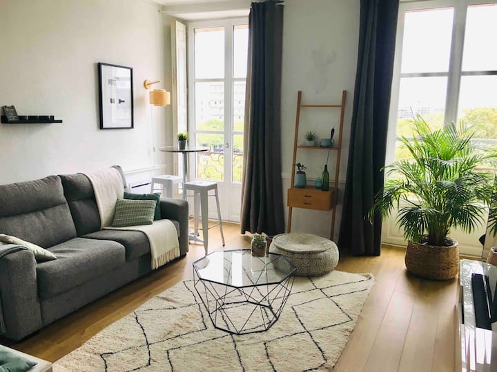 Hypercentre Appartement Charmant,vue Imprenable !! - ibis Nantes Centre Gare Sud