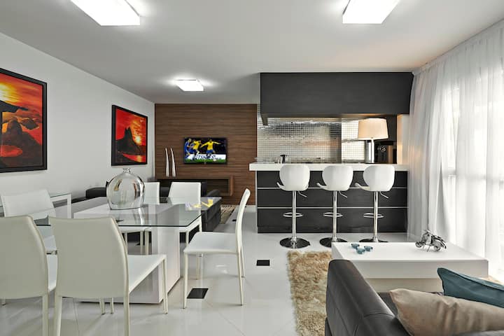 Luxo, Limpeza Diária,tvcabo,wi-fi,garagem,piscina. - Río de Janeiro