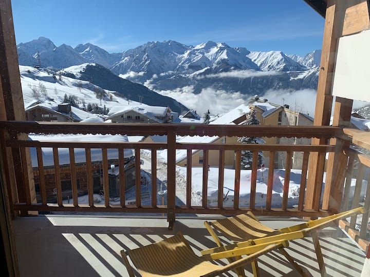 Appart Terrasse Plein Sud, Parking Sous-terrain. - Lac Besson