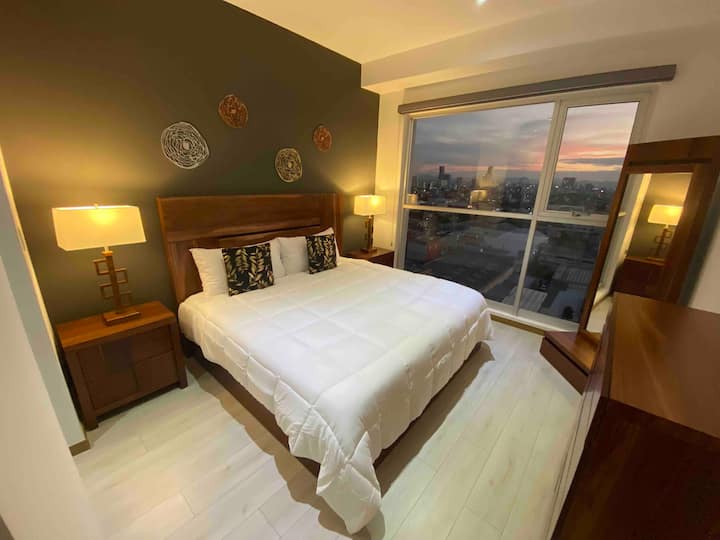 Luxurious Penthouse, With The Best View - 푸에블라