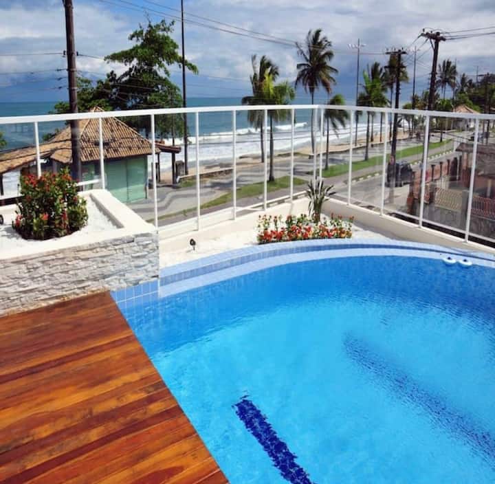 Hermoso Apartamento Frente Al Mar - Caraguatatuba