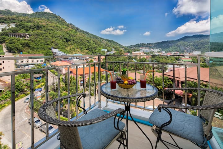 Fantastic Mountain View Apartment@kata Beach -900m - Kata Beach