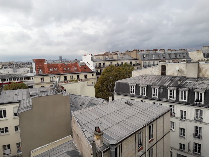 Studio Très Clair à 2 Pas De Montmartre - ibis Budget Paris Nord 18ème
