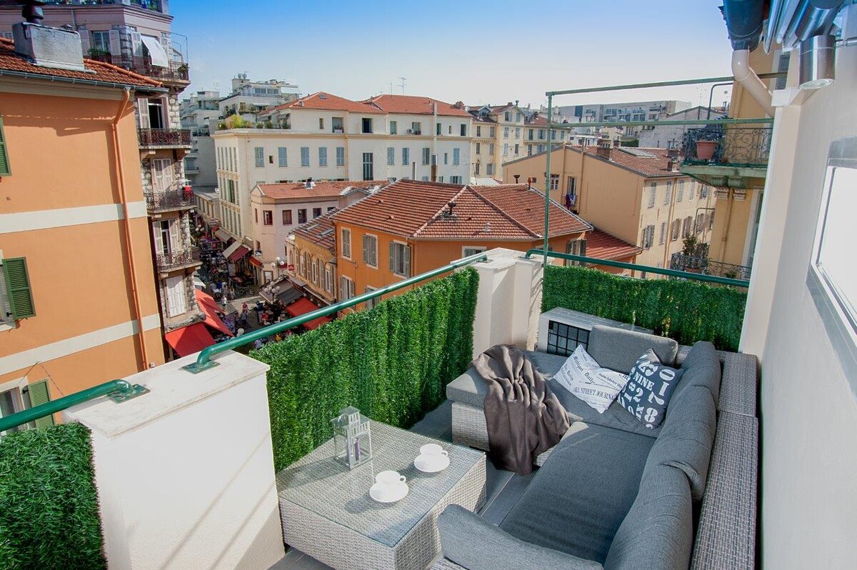 Heart OF Nice APARTAMENT,100M BEACH,Zone Piétonne - Flats for Rent in ...