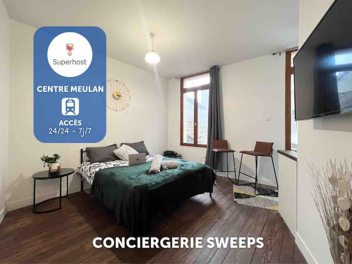 Le Petit Nid >2’ Min Gare - Centre Meulan - Meulan-en-Yvelines