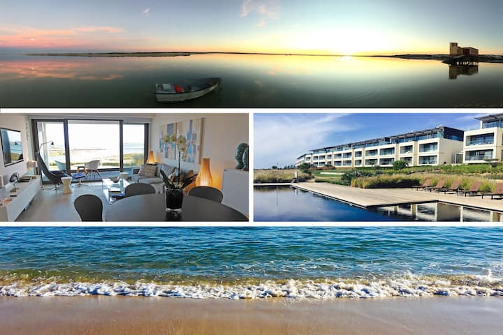 Stunning View Over The Ria Formosa In Fuseta - Fuseta