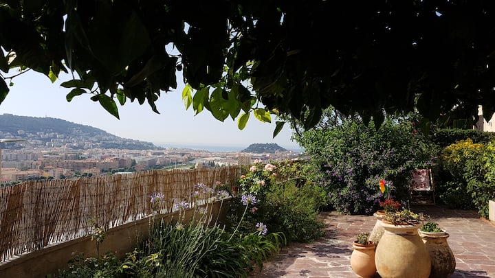 Studio Terrasse Et Jardin Dans Villa à Cimiez - Beaulieu-sur-Mer