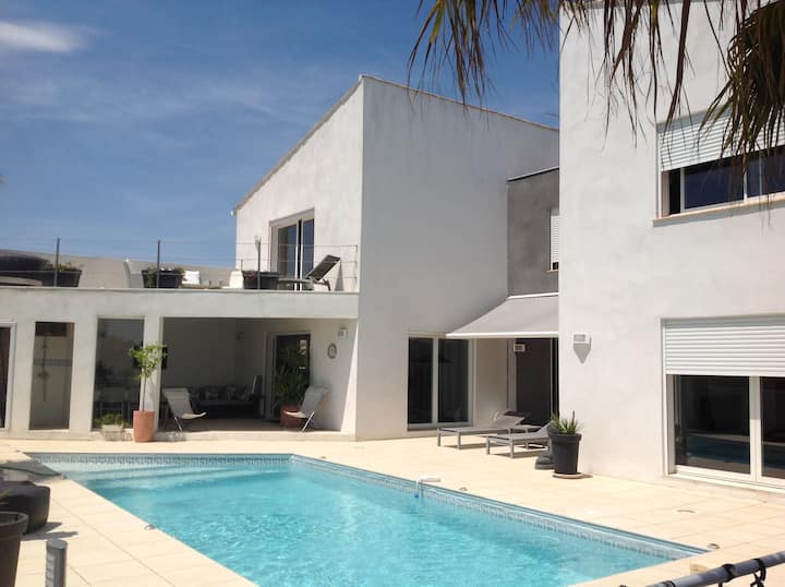 Magnifique Villa Proximite Mer - La Villa Blanche- - Hérault