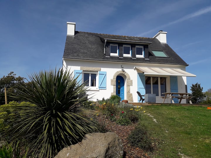 Vue Mer Et Calme : Grande Maison à Binic - Binic