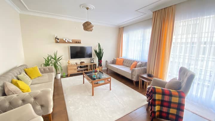 Central Apartment Near Sea, Metro And Ferry 3+1 - Izmir