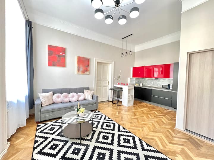 New Central Apartment 💟 With Ac @By Synagogue - Budapest