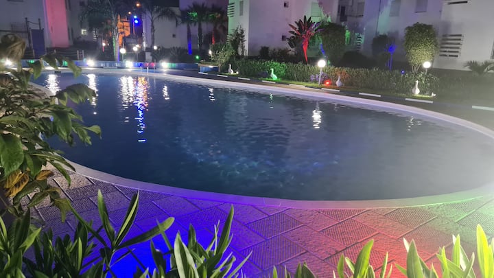 Appartement Avec Vue Sur Piscine - Bouznika