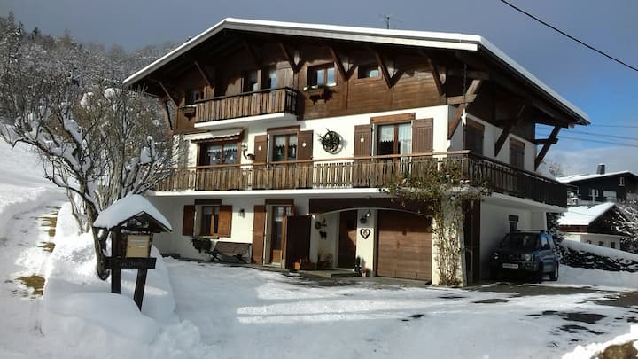 Appartement Vue Mont-blanc St Gervais Les Bains - Saint-Gervais-les-Bains