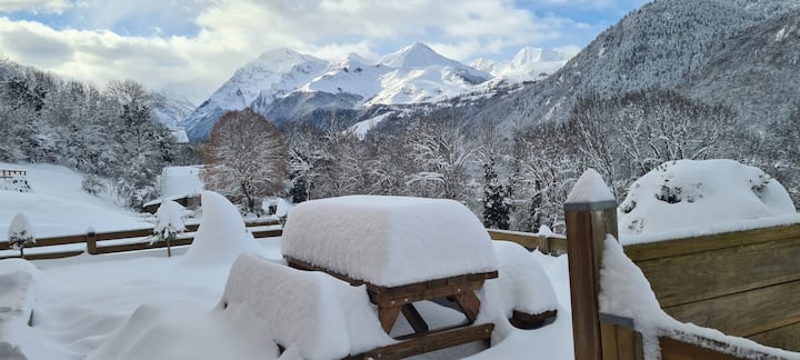 Chalet Bois 4 * Louron Nature Calme Et  Plenitude - Loudenvielle