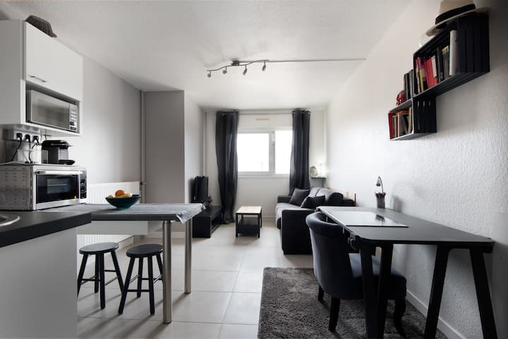 Studio Avec Piscine + Cour Tennis - Châtelaillon-Plage