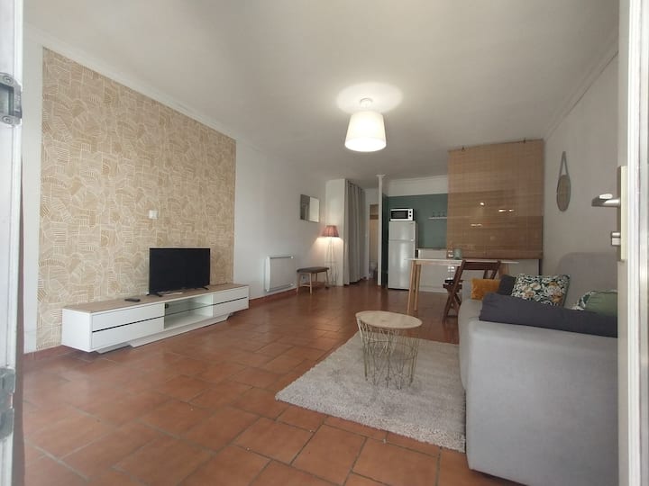 Le Cerisier Grand Studio Cosy 15 Minutes De La Mer - Baillargues