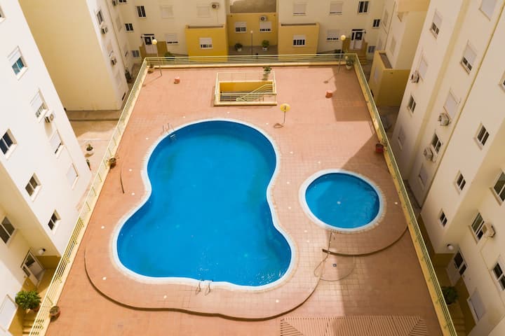 3 Bedroom Apt, Exterior Pool , Cidadela - Lcgr - Praia