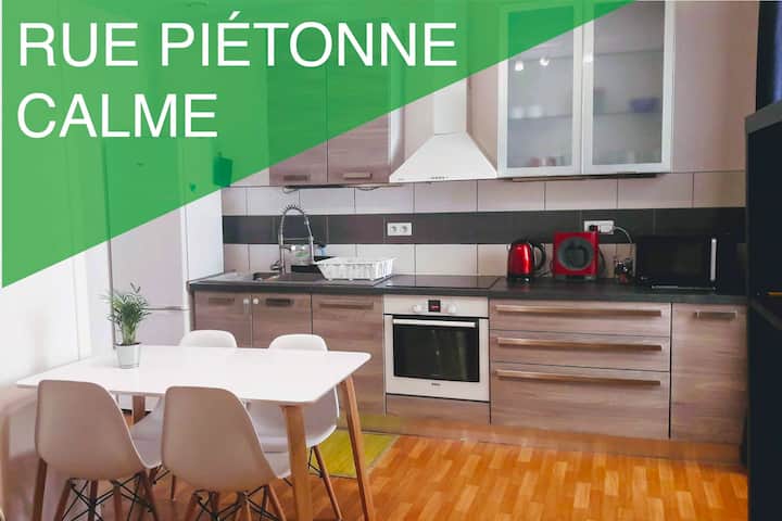 Bayonne, Calme, Rue Piétonne Commerçante - Bayona