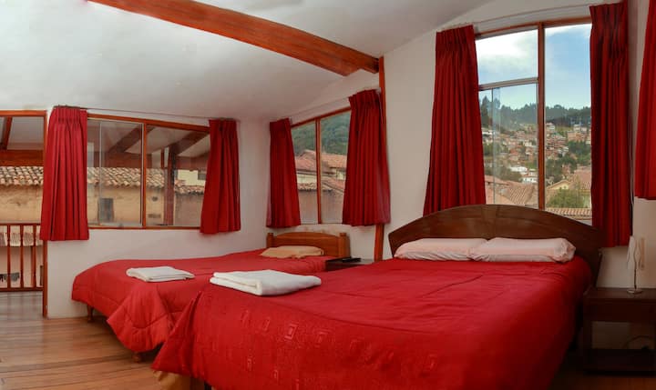 Habitación Matrimonial En Casa Colonial - Cusco