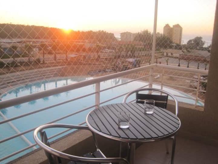 Depto Condominio Laguna Vista Algarrobo - Algarrobo