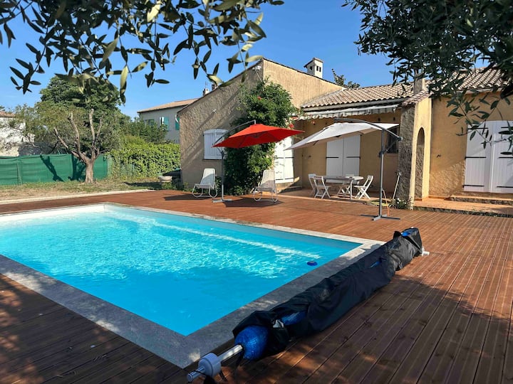 Belle Villa Avec Piscine - La Motte