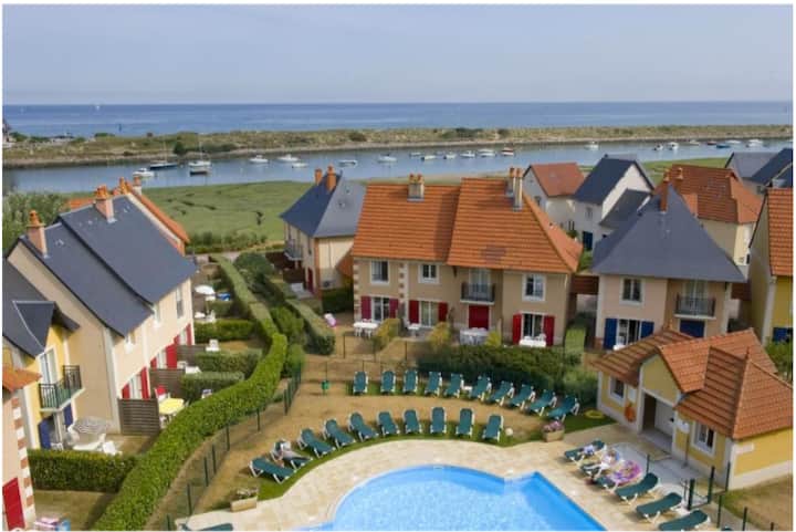 Cottage Cabourg - Port Guillaume, 2 Piscines - Dives-sur-Mer