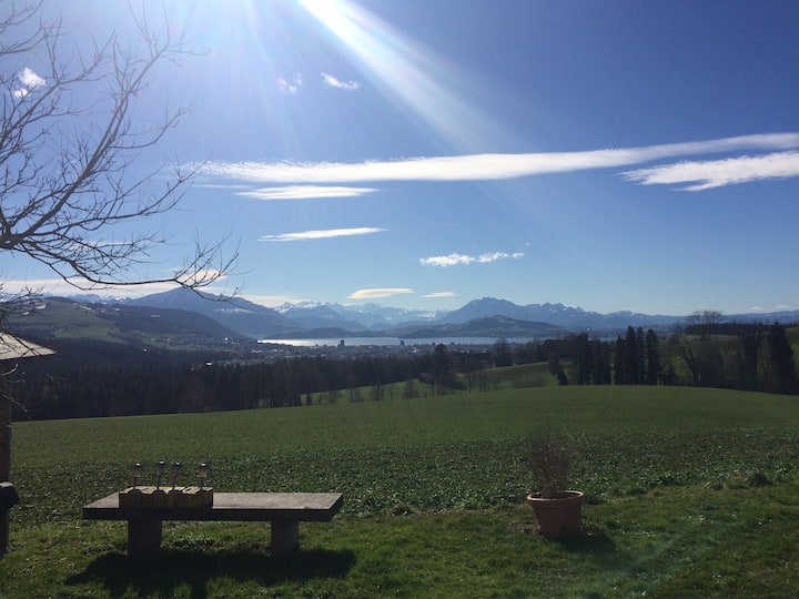 Zelten Mit Traumhaftem Panoramablick - Zug