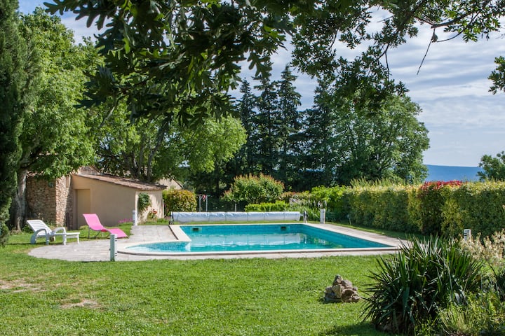 Maison De Charme Dans Le Luberon - Le Micocoulier - Saint-Saturnin-lès-Apt