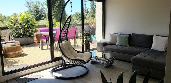 Chambre Privée Dans Appt Terrasse, Calme/verdoyant - Narbonne