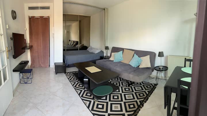 Appartement T1 Bis à Juan-les-pins Avec Parking - Juan les Pins