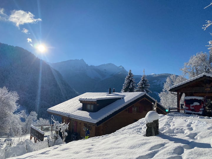 Hottub! Garden! 2bedrooms +2bathrooms - Leysin