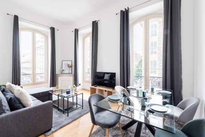35 Av J.medecin/ Apt Climatisé/ Hypercentre - Nizza