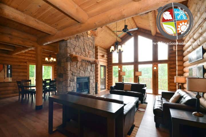 Chalet Grand Manitou Waterfront And Sauna - Sainte-Agathe-des-Monts