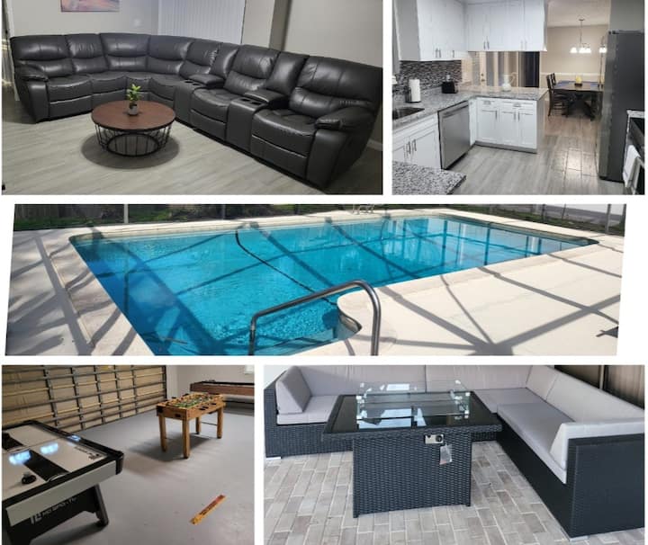 4 Bedroom, Legoland, Pet Friendly, Pool, Gameroom - Winter Haven, FL
