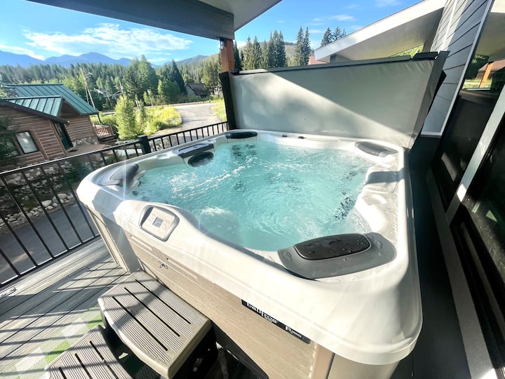 Townhome Private Hot Tub Walk To Downtown - Winter Park, CO