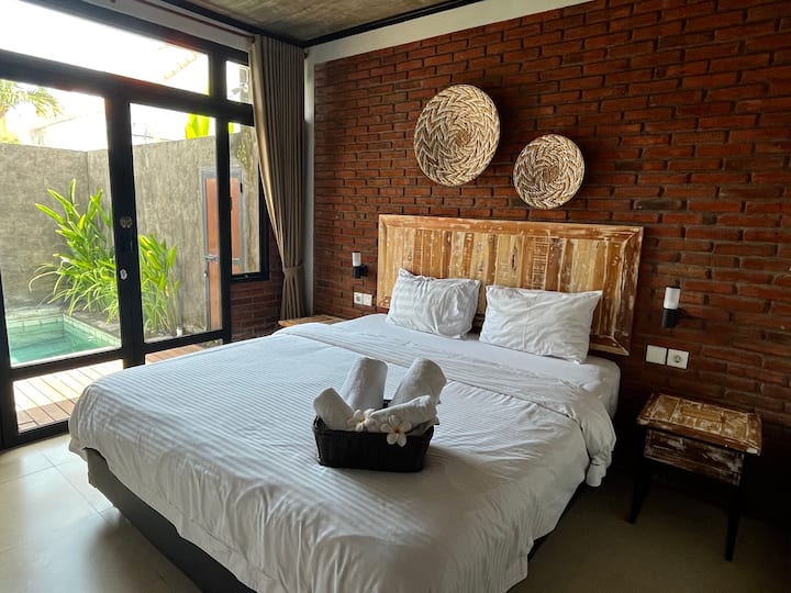 2-br Loft Apt W/ Private Pool - Canggu