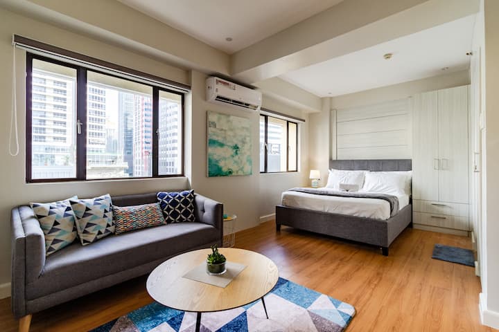 Bgc Stylish Lifestyle Studio | Fast Wifi | Netflix - Taguig