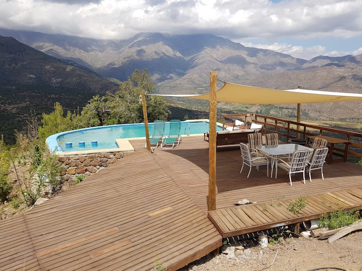 La Mejor Vista En Plena Precordillera Chilena!! - Los Andes