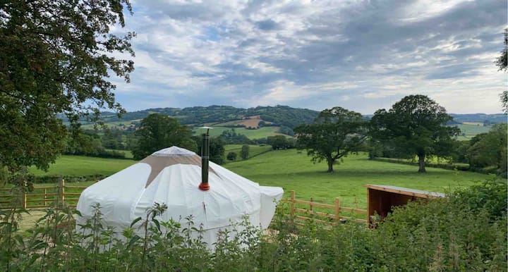 The Yurt @ Osmore, A Romantic Getaway For Two - Devon