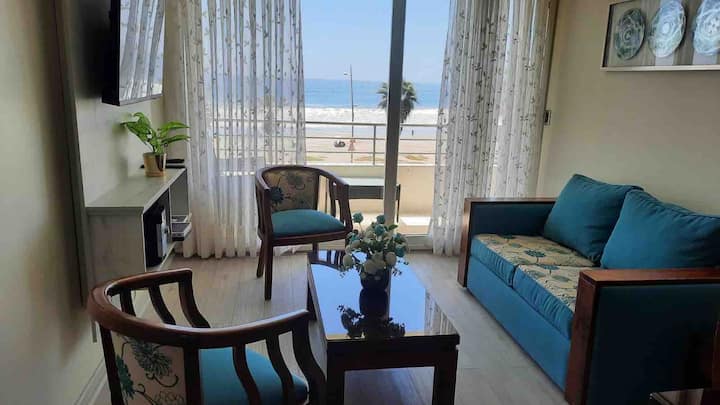 Dpto Av Del Mar Frente A La Playa - La Serena