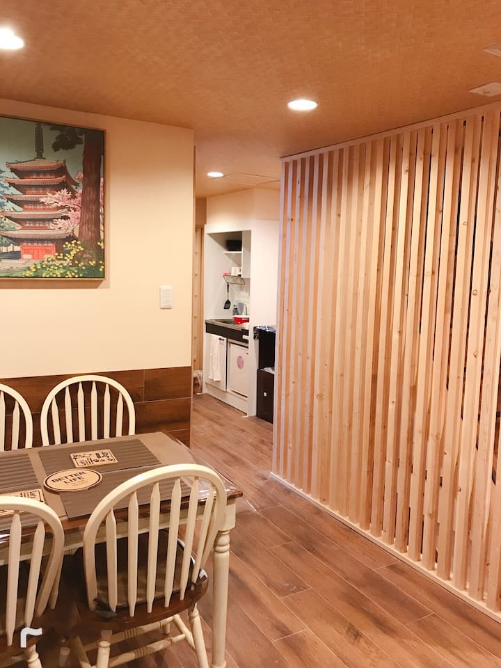 机场直达，交通便利，三房一厅2浴室2厕所和风民宿，中文房东 - Japon